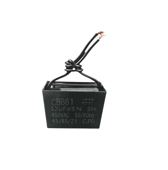 CAPACITOR 012,0UF 2FIOS QD 450VAC - CBB61 010763 - PARA VENTILADOR DE ...