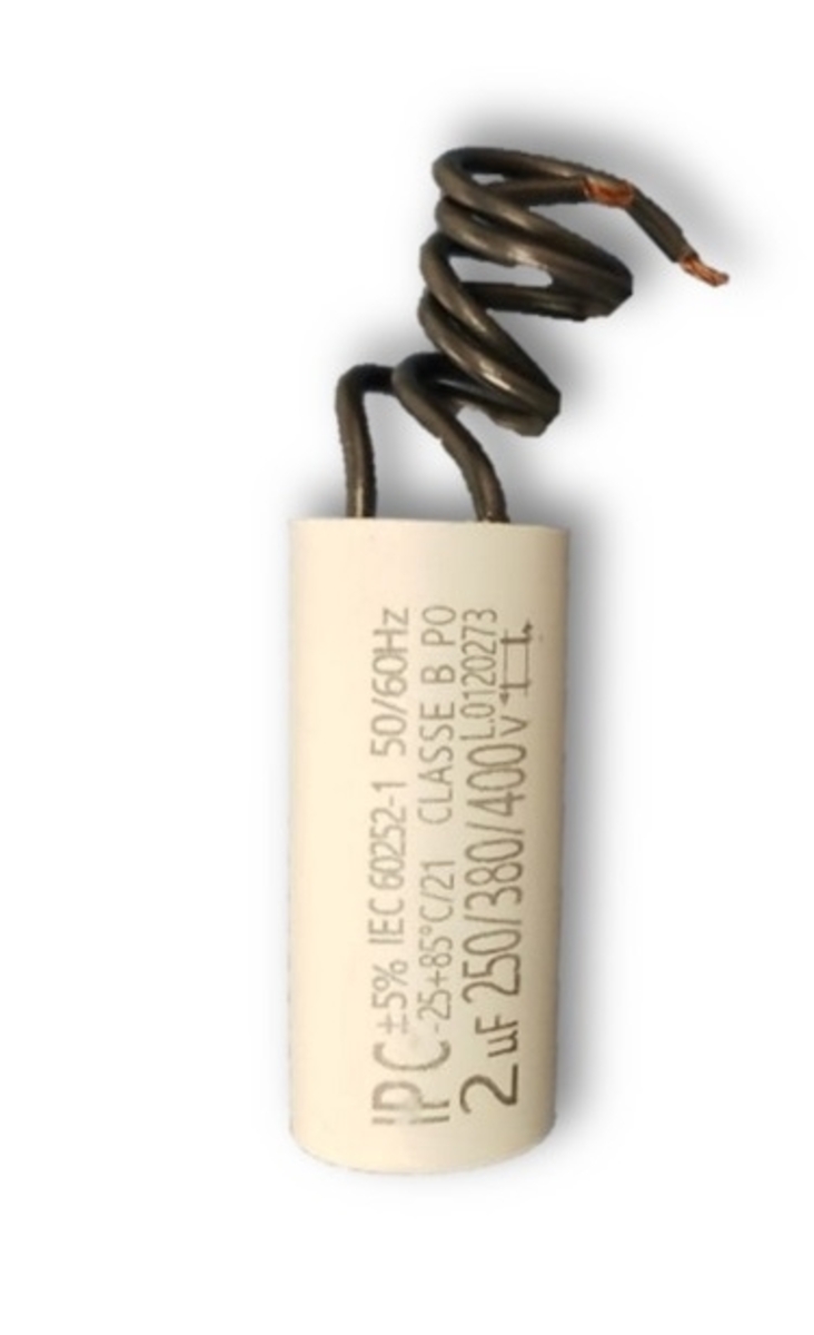 Capacitor para Ventilador de Teto 02,0uF 2Fios - Capacitor para ...